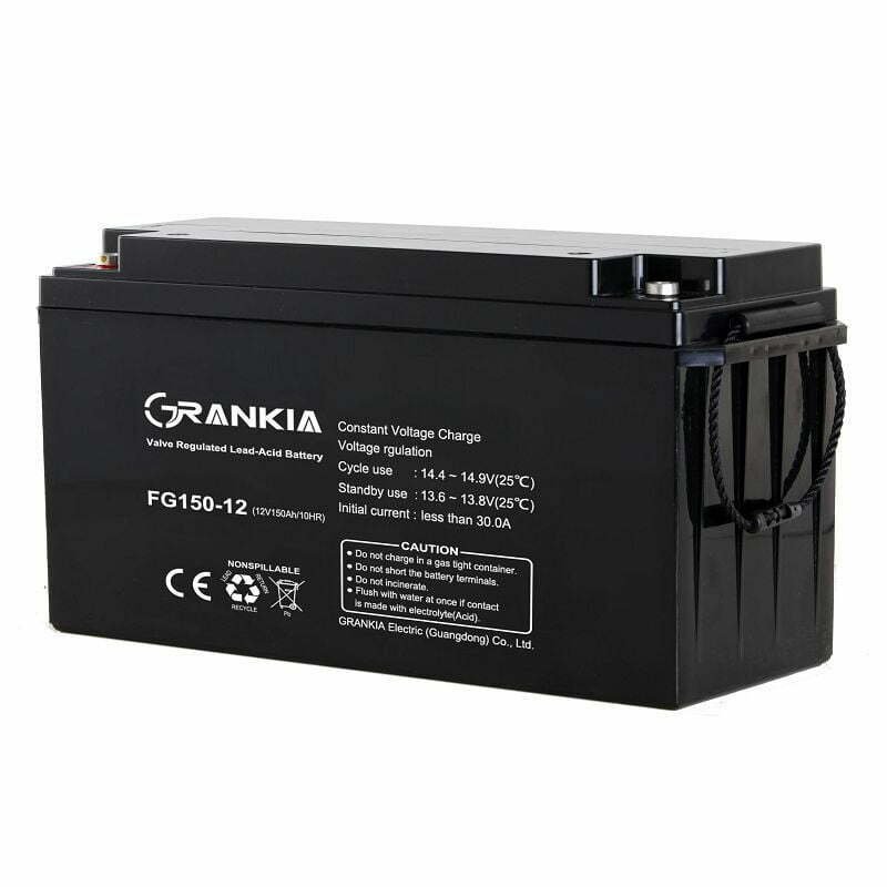 FG150-12 best maintenance free lead acid 12v 150ah battery - GRANKIA ...