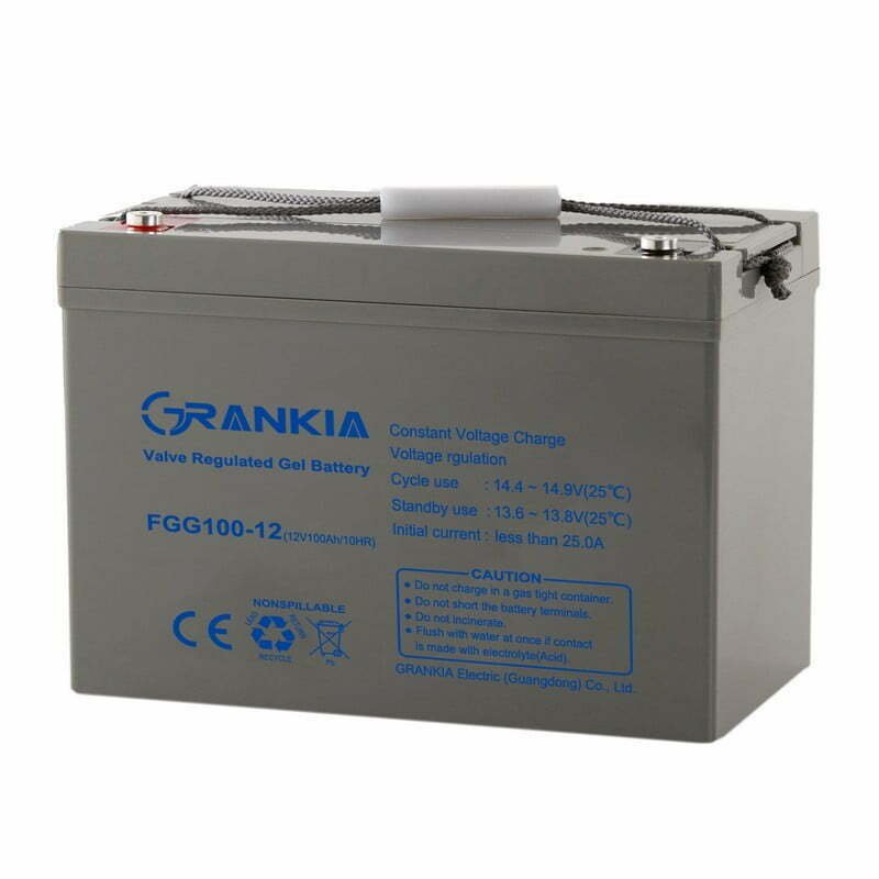 FGG100-12 maintenance free deep cycle 12v 100ah gel battery - GRANKIA ...