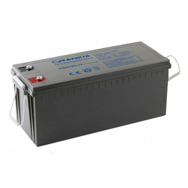 FGG180-12 best sealed deep cycle gel battery 12v 180ah - GRANKIA ...
