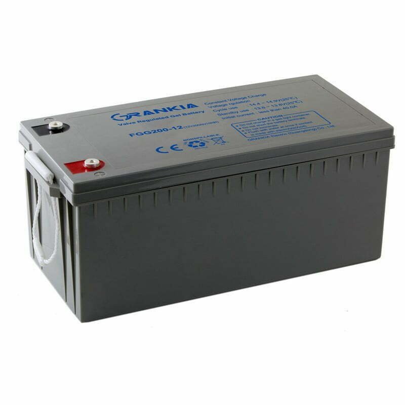 FGG200-12 best smf solar deep cycle 12v 200ah gel battery - GRANKIA ...