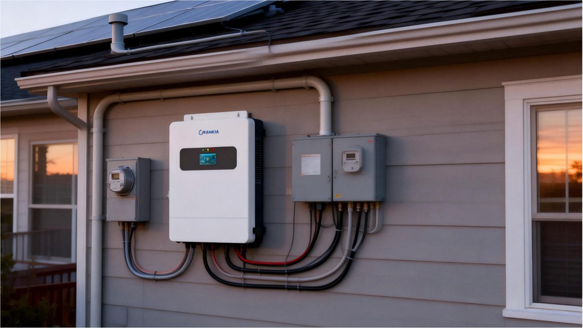HS2114UH48L dual mppt 11.4kw 48v split phase hybrid inverter | GRANKIA